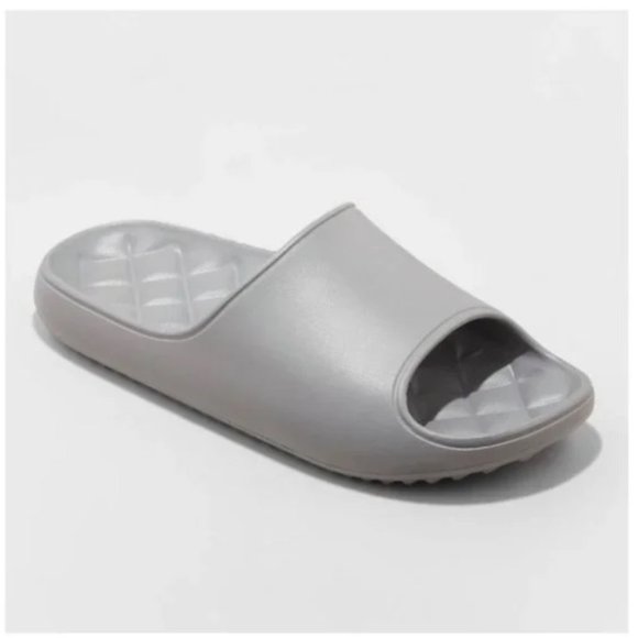 Goodfellow & Co | Shoes | Mens Gray Wells Slip On Sandals With ...